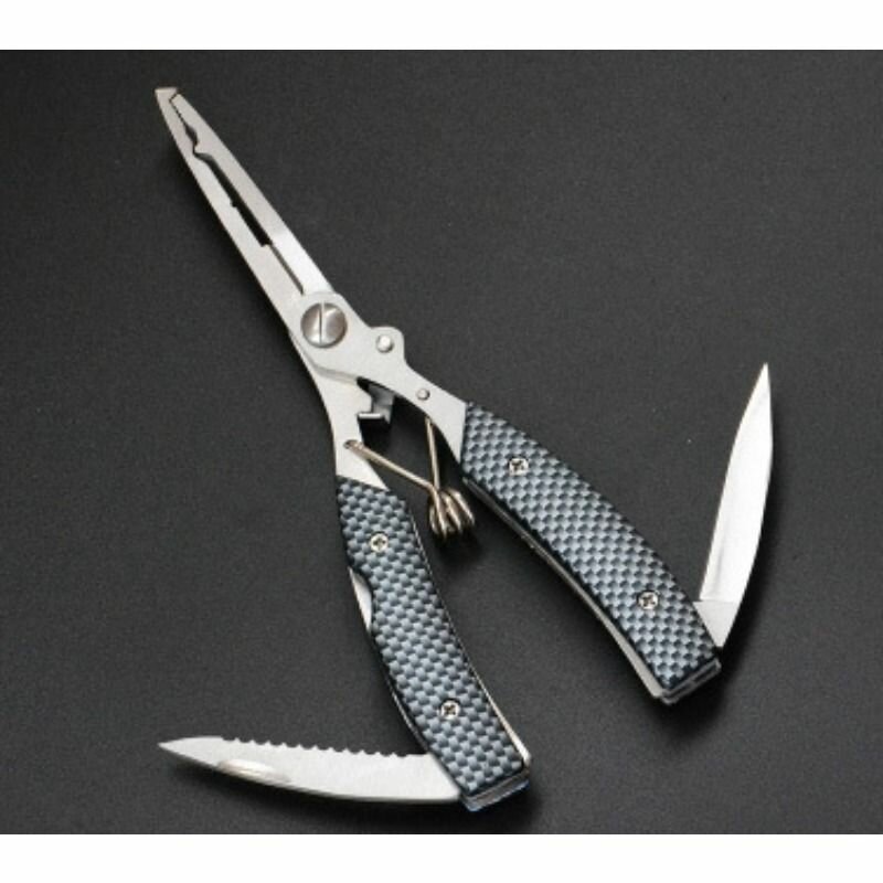 Рыболовные плоскогубцы "Luya", многофункциональные, с сумкой