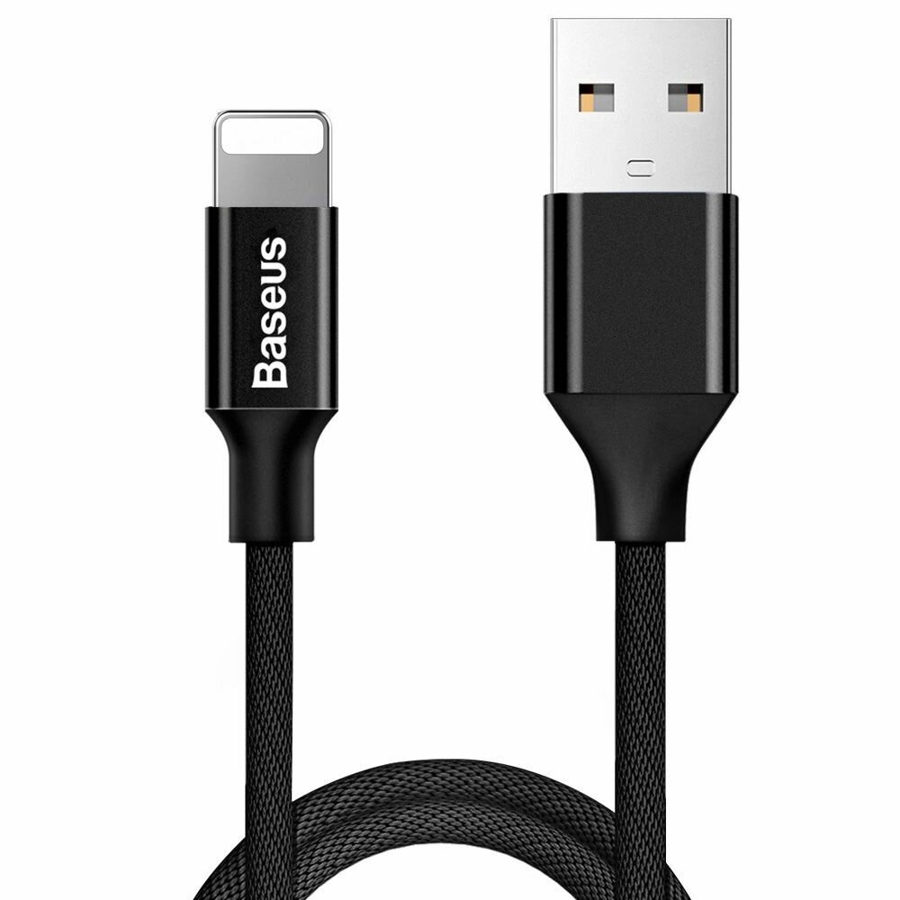 Кабель Baseus USB-A to Lightning 8pin (CALYW-C01) 3 метра, черный