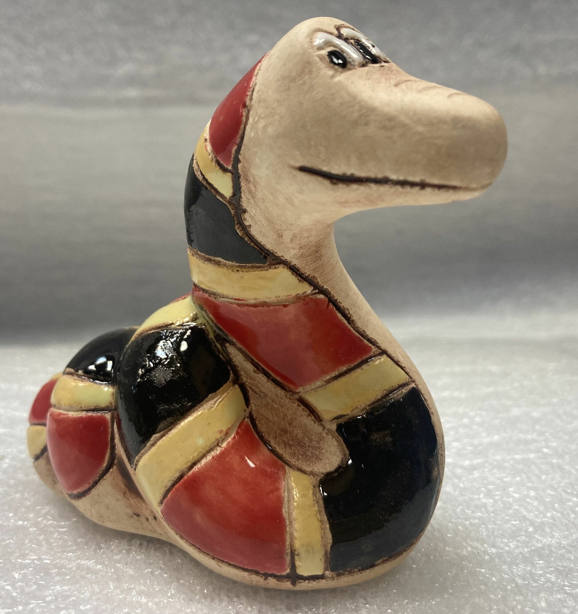 Арт-Салон на Октябрьской статуэтка "Змейка 3", 7х8х4 см, авторская керамика