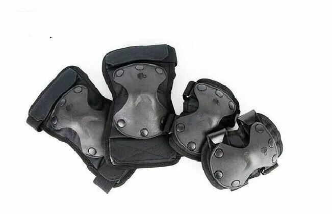 4шт Тактическая защита российского армейского фанатского спецназа 6B51 Small Green Man Камуфляжные наколенники и налокотники