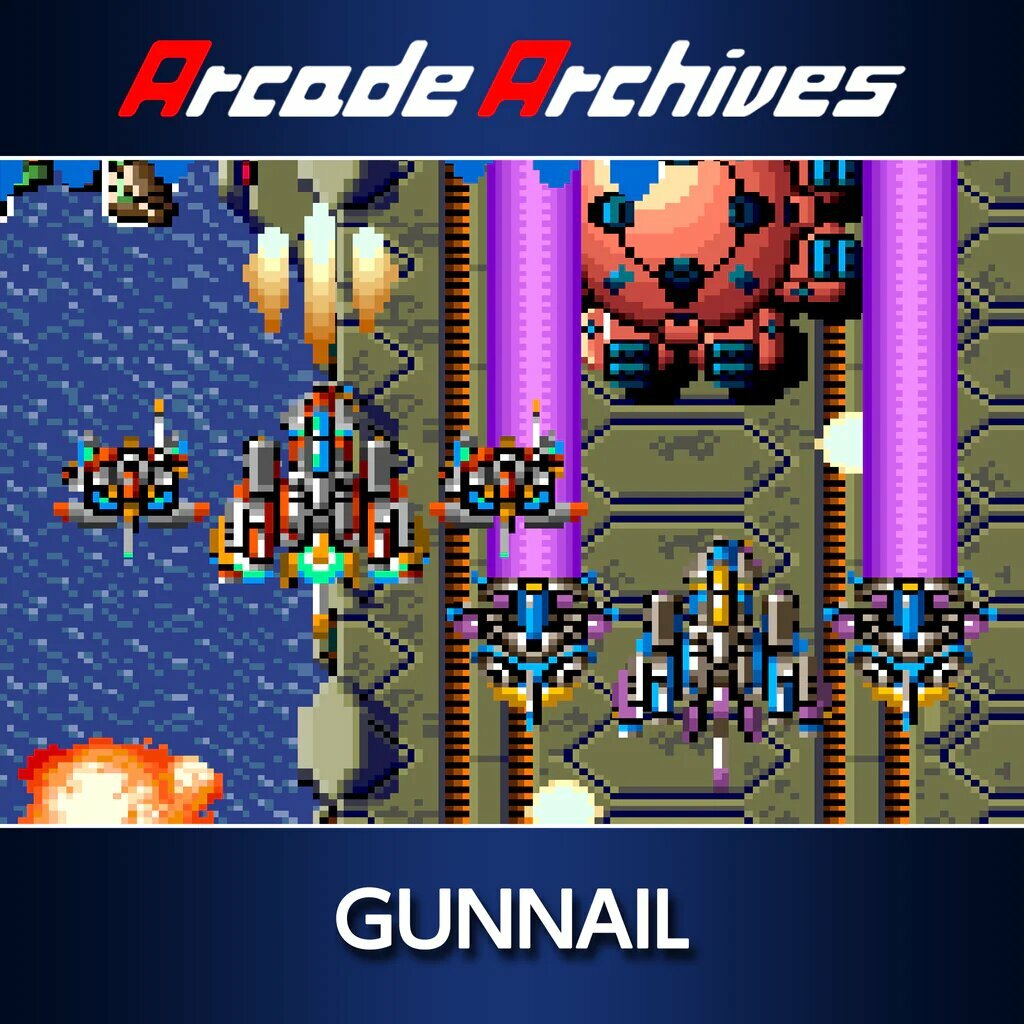 Игра Arcade Archives GUNNAIL, цифровое издание PlayStation 4, регион Индия / код пополнения баланса