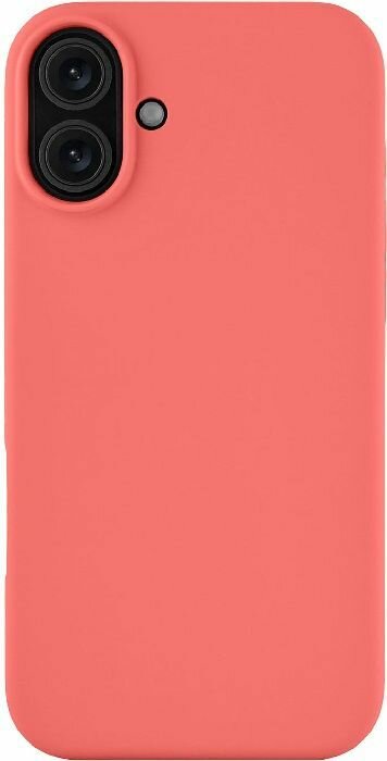 Чехол-накладка uBear Touch Mag Case для смартфона Apple iPhone 16 Plus, коралловый