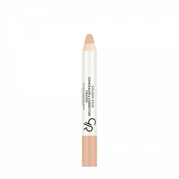 Корректор-консилер для лица Golden Rose Concealer & Corrector Crayon цвет 07 2в1, кремовый