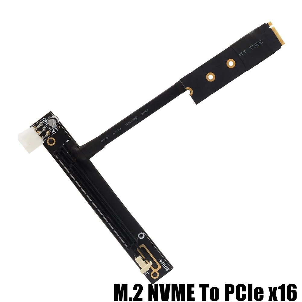 ADT-Link Адаптер PCI Express X4 M.2 NVMe 5cm, M16AW-X1