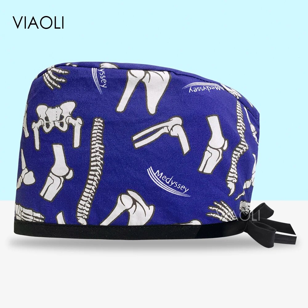 Хлопковые хирургические шапочки VIAOLI