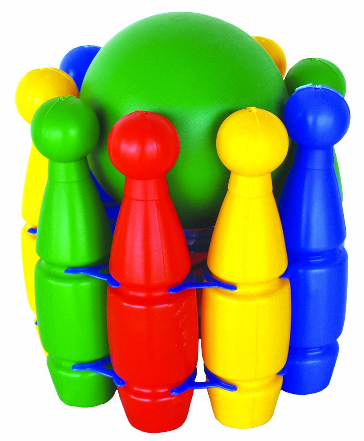 Набор Юг-Пласт Кегли, 9+1б 8002