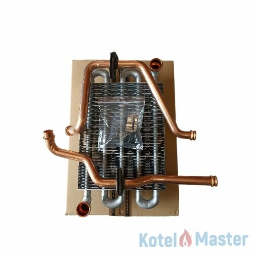 65113396 Основной теплообменник (комплект с трубками) ARISTON ARISTON BS II, EGIS PLUS, MATIS 24 FF с 2008 г. Выпуска (оригинальная коробка)