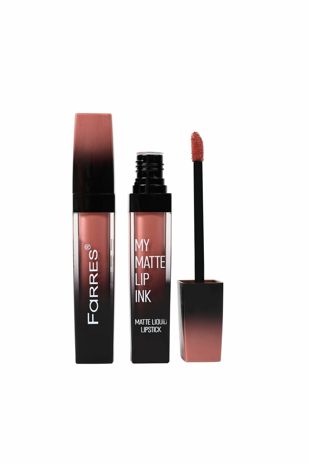 Блеск для губ FARRES тон 07 Nude My Matte lip ink терракотовый, 4,2 г (7021)
