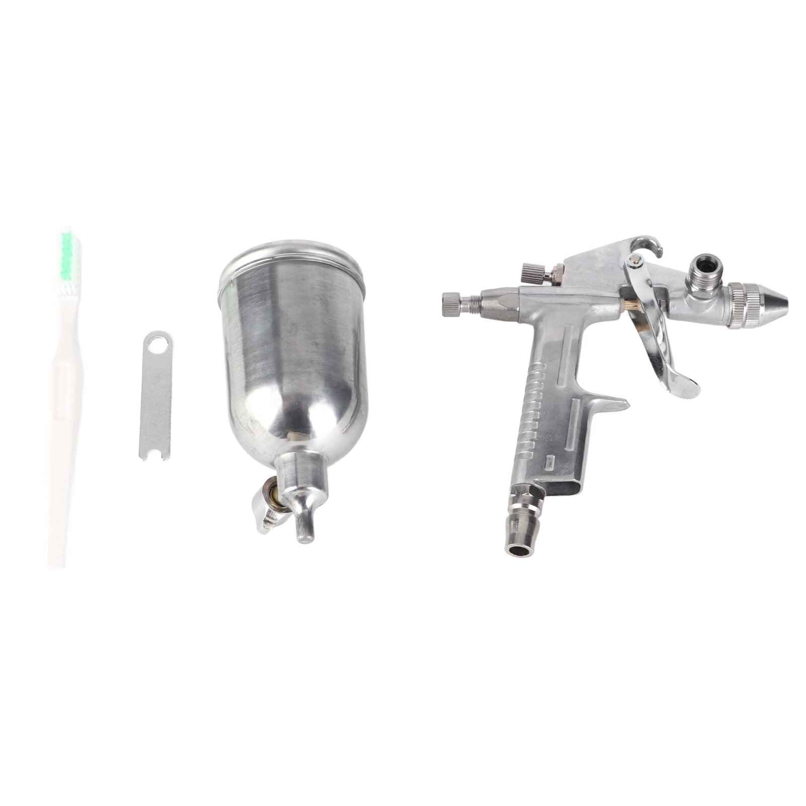 Adjustable Air Pressure Gravity Spray Gun, Professional for Wood Paint Auto Primer Automobile Wall