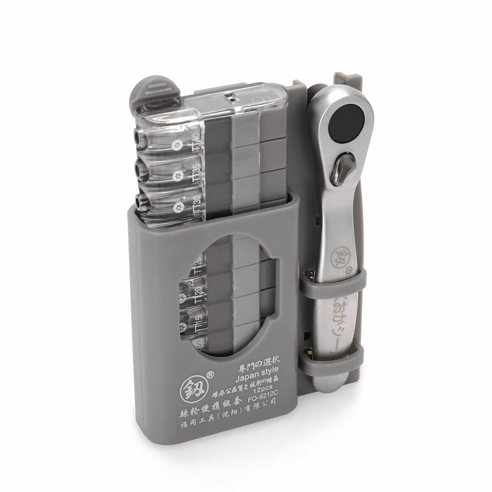 Портативный мини-ключ с трещоткой, набор отверток, набор прямых и крестовых отверток, удобный в использовании