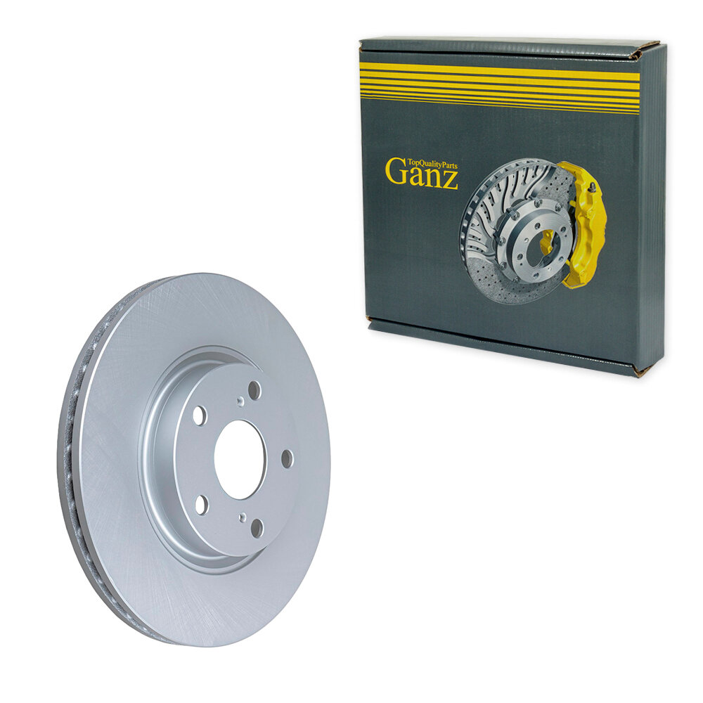 Диск тормозной GANZ передний с покрытием TOYOTA Avensis II 03-09 / Vent D=295mm Арт: GIJ10227