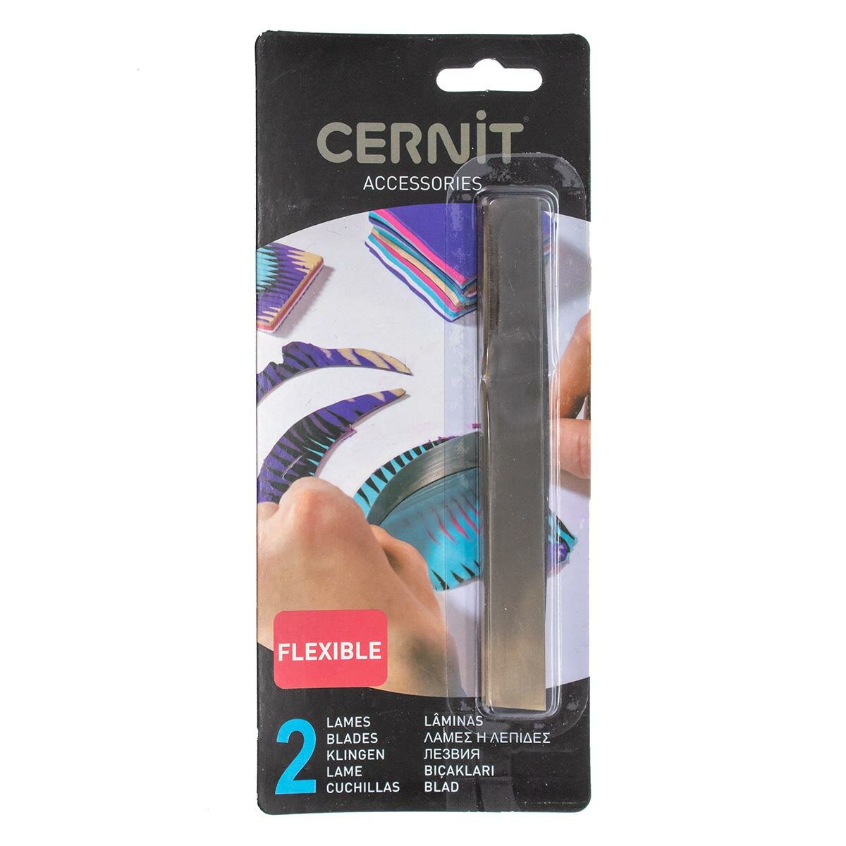 Лезвия для пластики Cernit Гибкие, металл, CE909, 2 шт