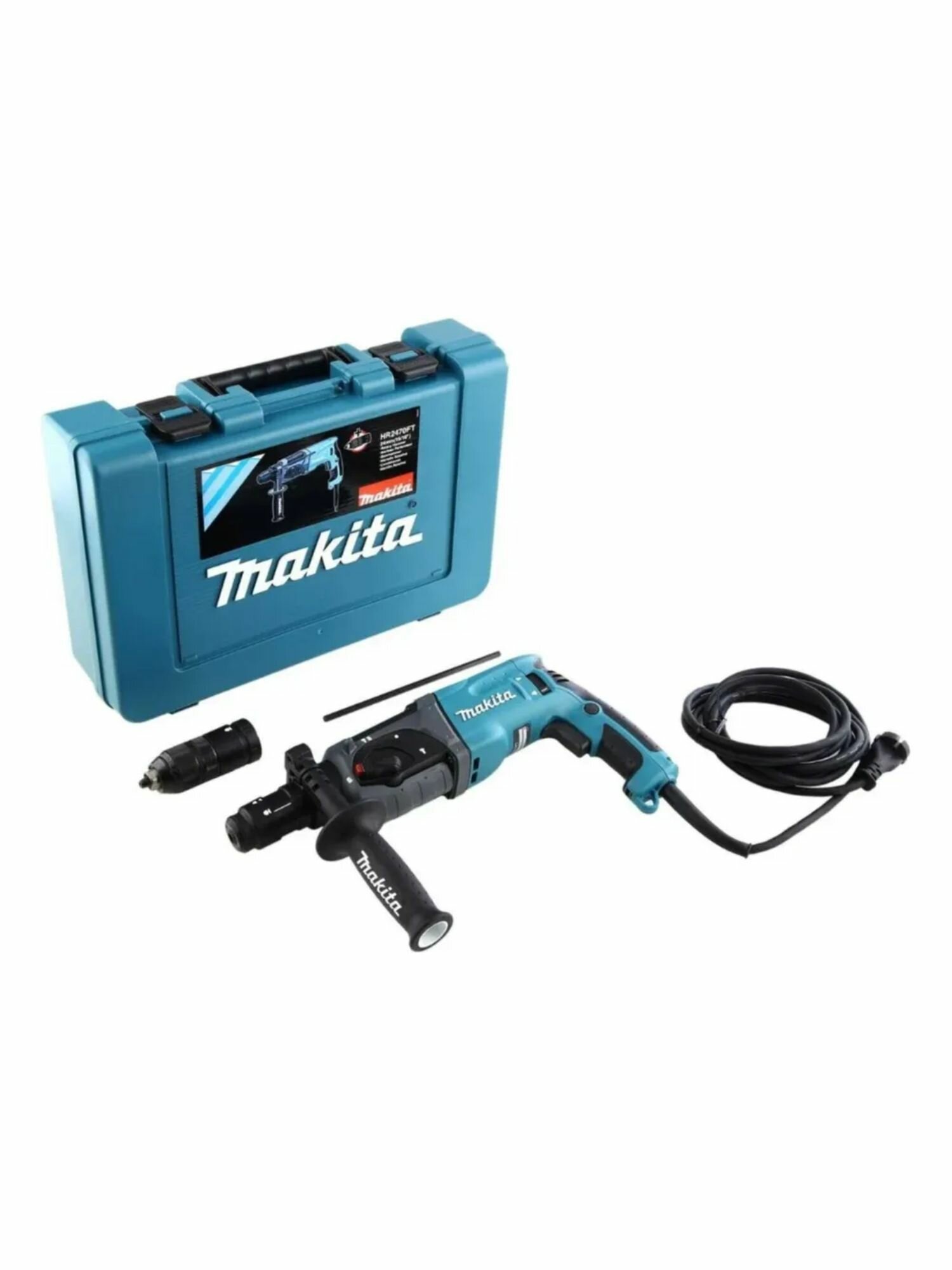 Перфоратор MAKITA HR 2470FT 780 Вт 2,7 Дж, SDS+, 3-х режимный