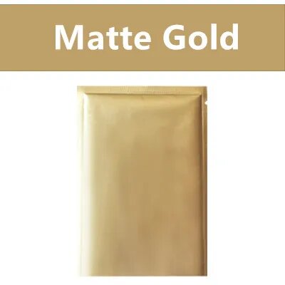 Пакеты из фольги Matte Gold 10x15 см, 100 шт