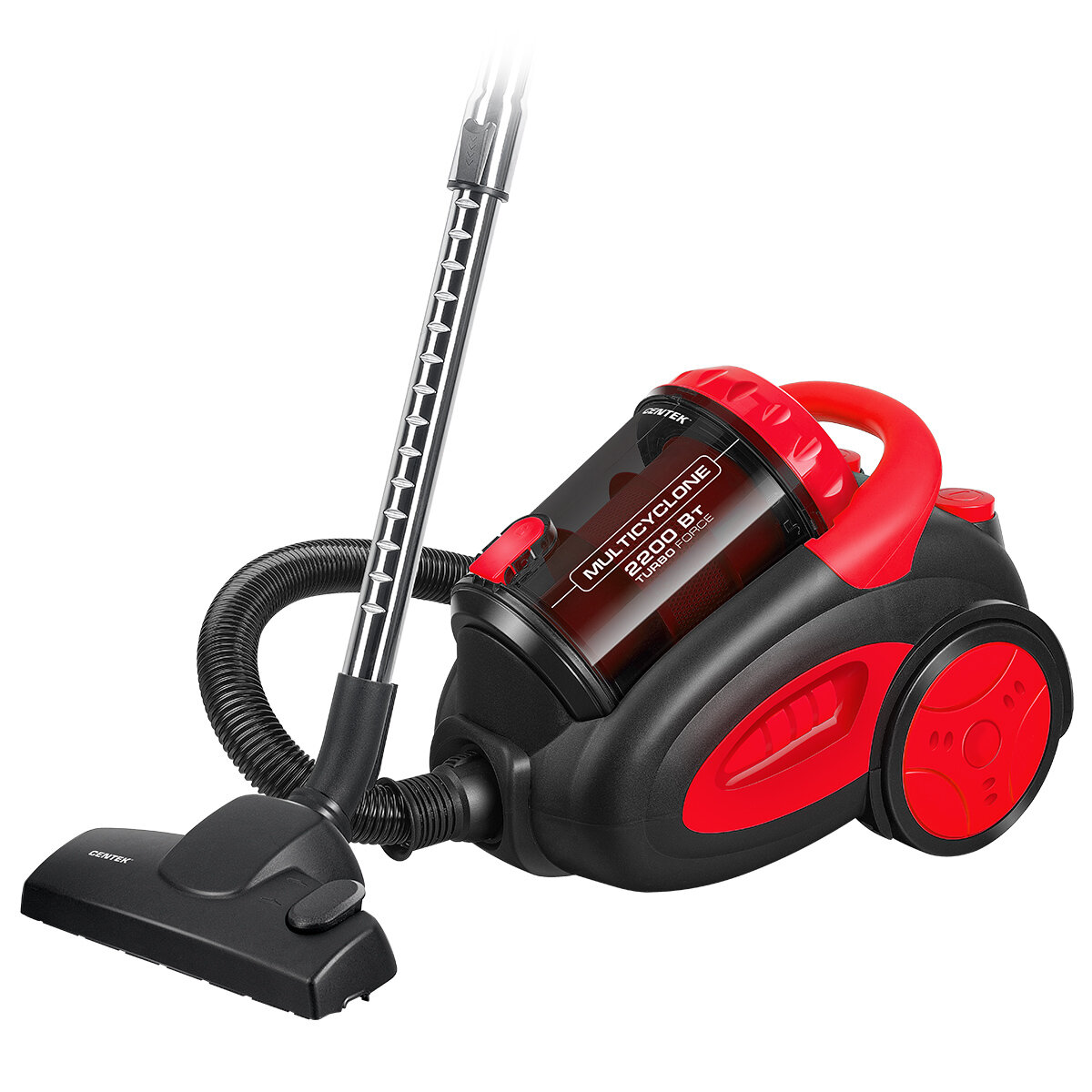Пылесос Centek-2520 (черн/красн)