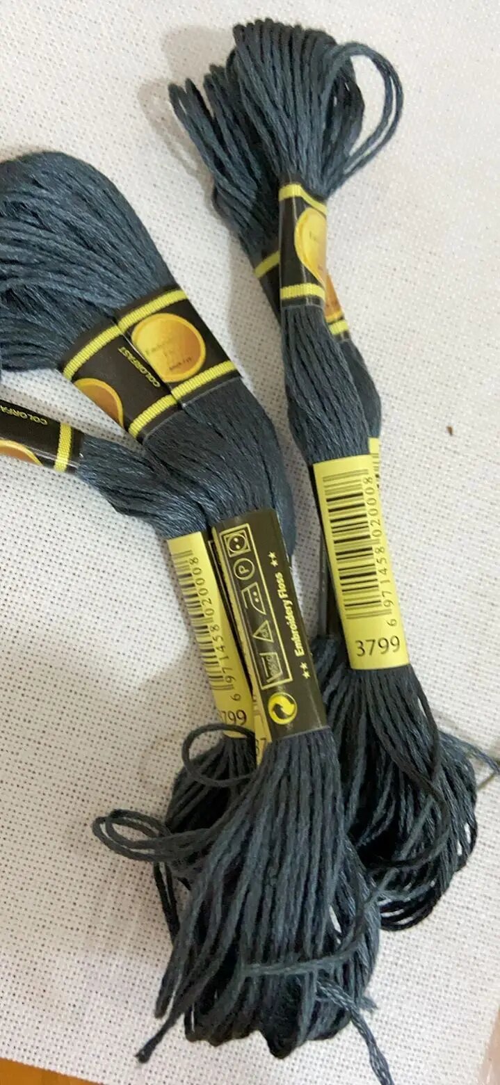 Набор ниток для вышивки DMC 3371 3799