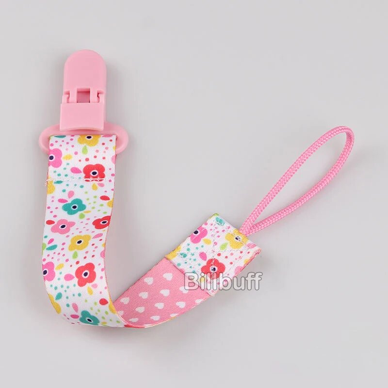 Цепочка для соски, розовый, Pacifier chain A12