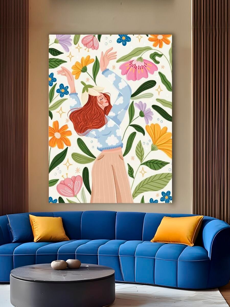 Картина на стену для интерьера от бренда Pechat Vip из категории Вдохновение 60х80 см.