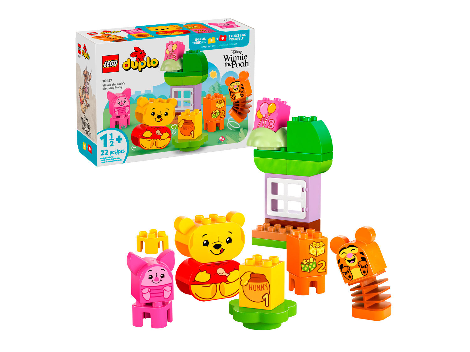 Конструктор LEGO DUPLO® День рождения Винни-Пуха 10457