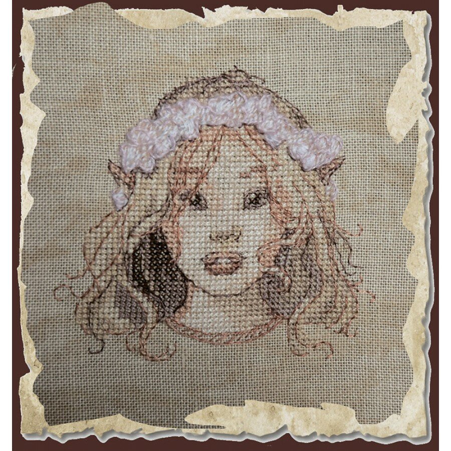 Набор для вышивания Eveil dune F? e (Пробуждение феи) 9,5 x 9 см NIMUE 79-M079 K