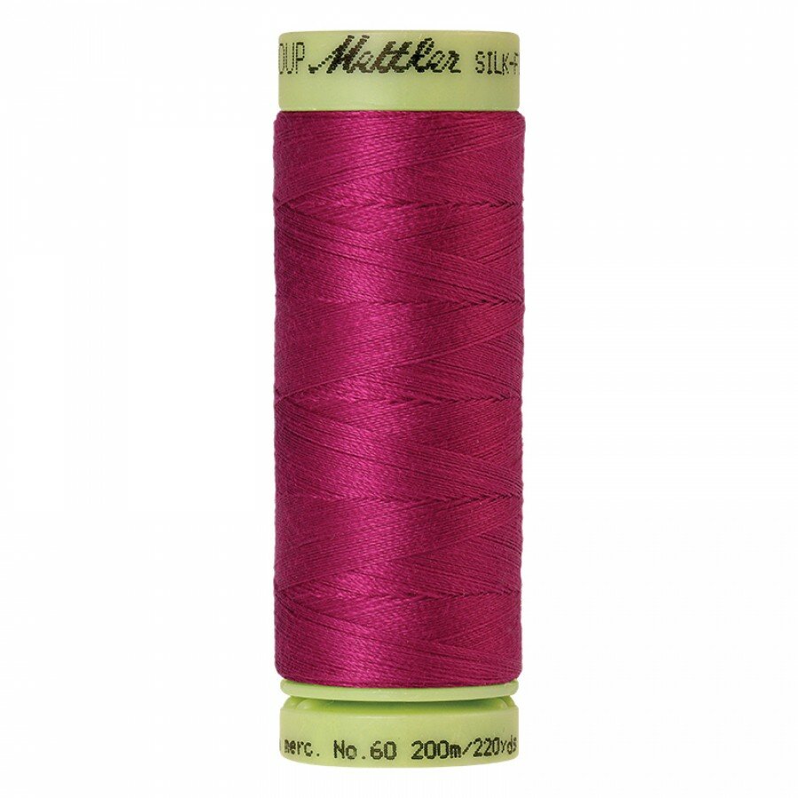 Нить для машинного квилтинга SILK-FINISH COTTON 60, 200 м 1417 Peony