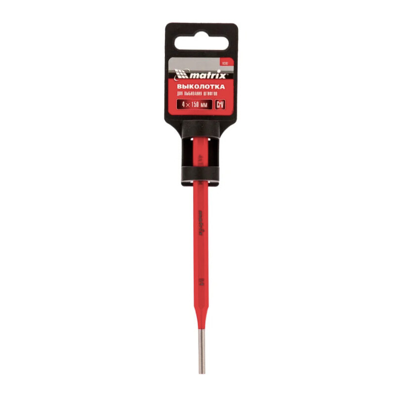 MATRIX 18302 Выколотка 4 x 150 мм, сталь CrV