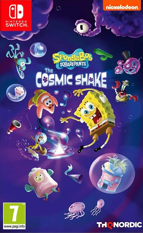 Игра SpongeBob SquarePants: The Cosmic Shake для Nintendo Switch (Русские субтитры)