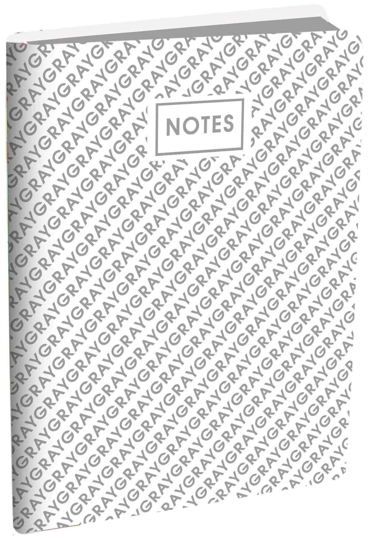 Записная книга "ColorMania Gray", 96 л, А5, искусственная кожа, ляссе