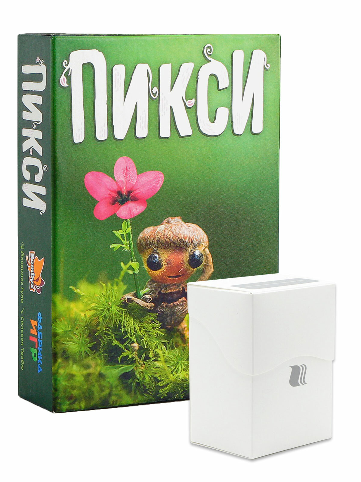 Настольная карточная игра Фабрика Игр Пикси + белая коробочка