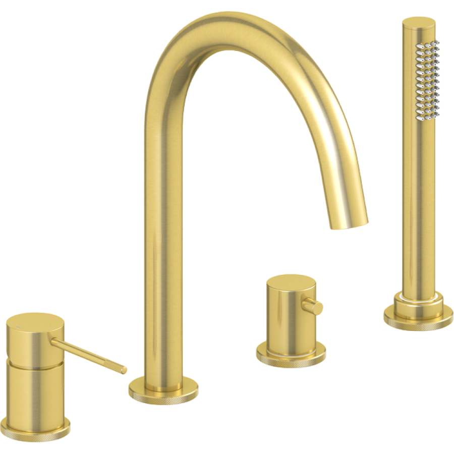 Смеситель на борт ванны Timo Saona 2320/17Y золото