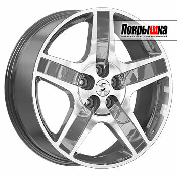 Диски литые Premium Series KP008 8.5х20/5х108 D60.1 ET43.0, Diamond Gloss Graphite