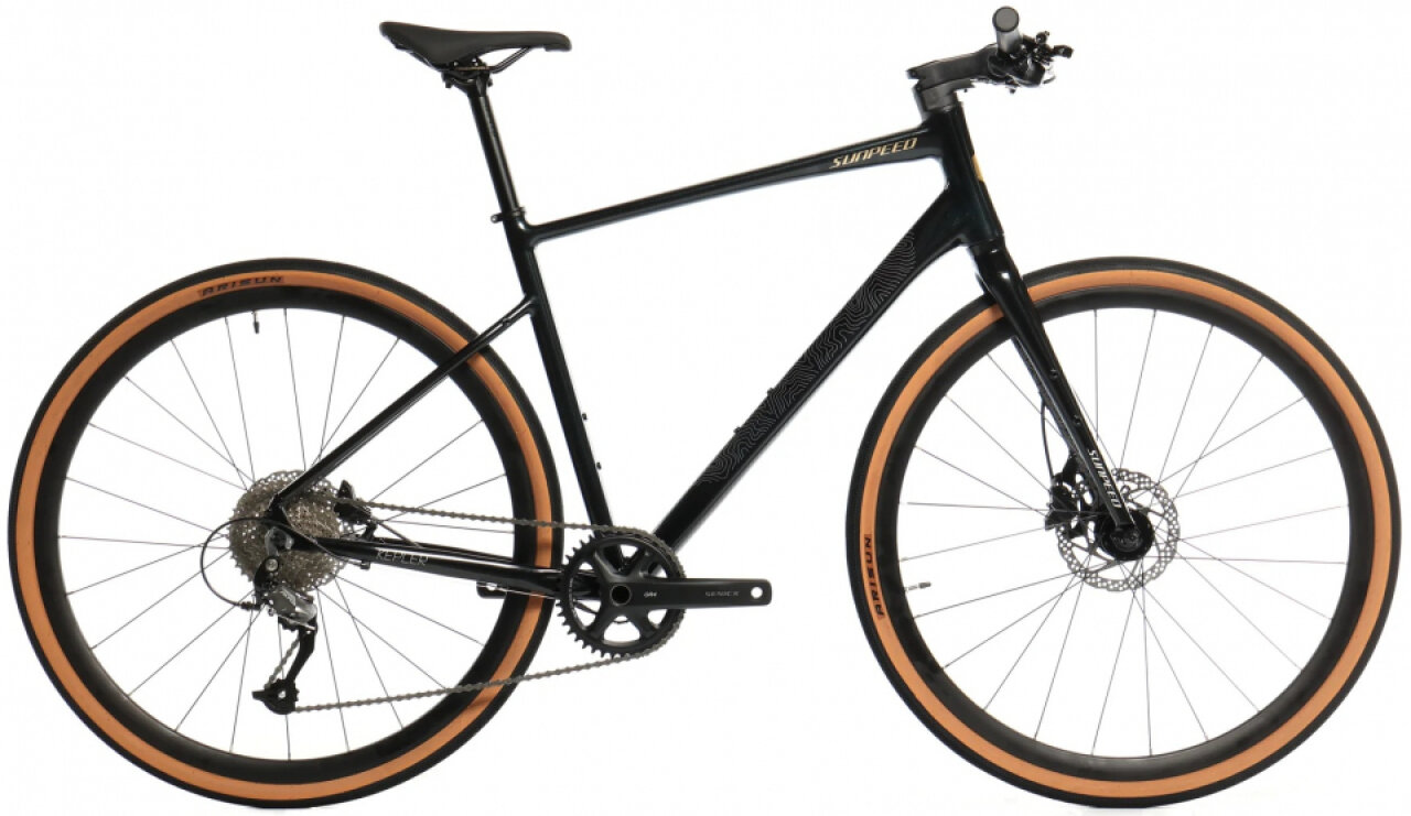 Дорожный велосипед Sunpeed Kepler (2024) 53 см" Черный (177-188 см)