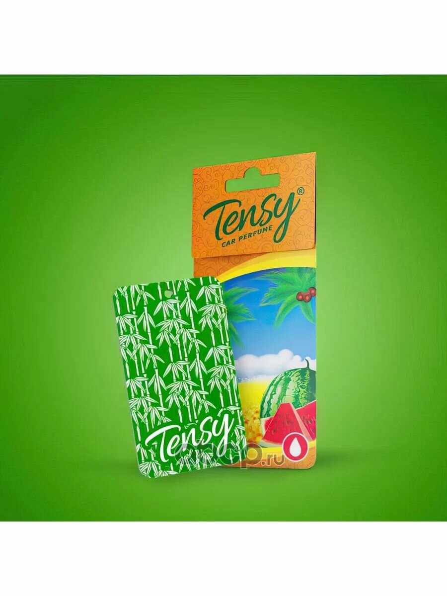 Ароматизатор TENSY (TA-05) подвесной, картон 'Арбуз'