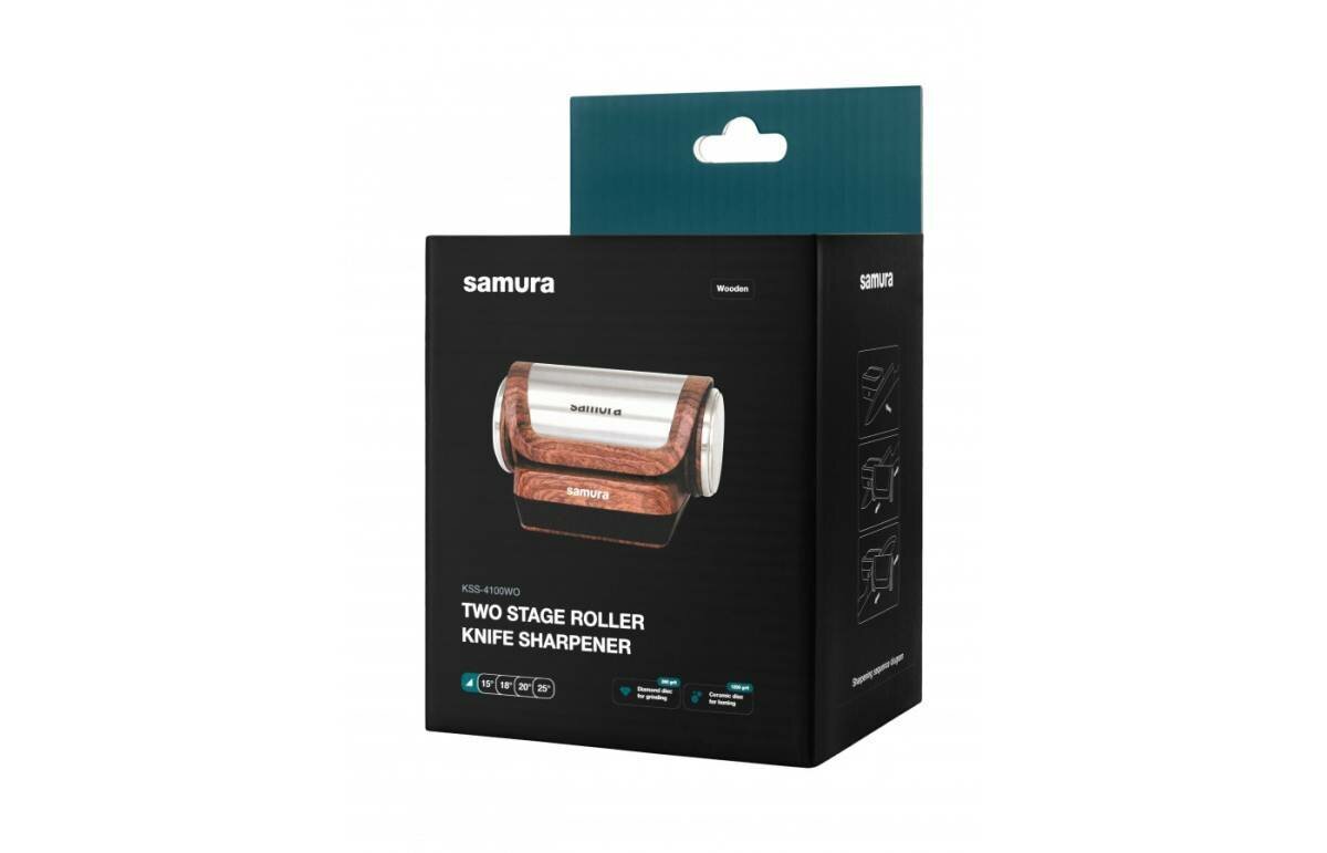 Точилка роликовая для ножей (4 угла заточки) Samura KSS-4100WO