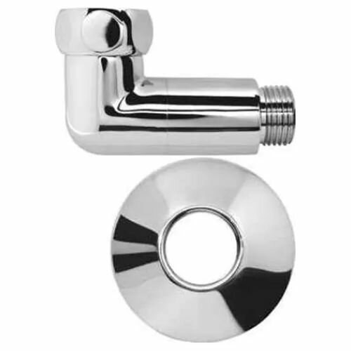 Муфта для полотенцесушителя угловая с отражателем 1"х1" (Внут/нар) ProFactor, хром,- 1 шт.