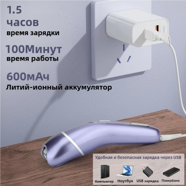 Эпилятор женский, Электрическая женская бритва с 7 насадками, беспроводная эпилятор для женщин, для лица, ног, подмышек