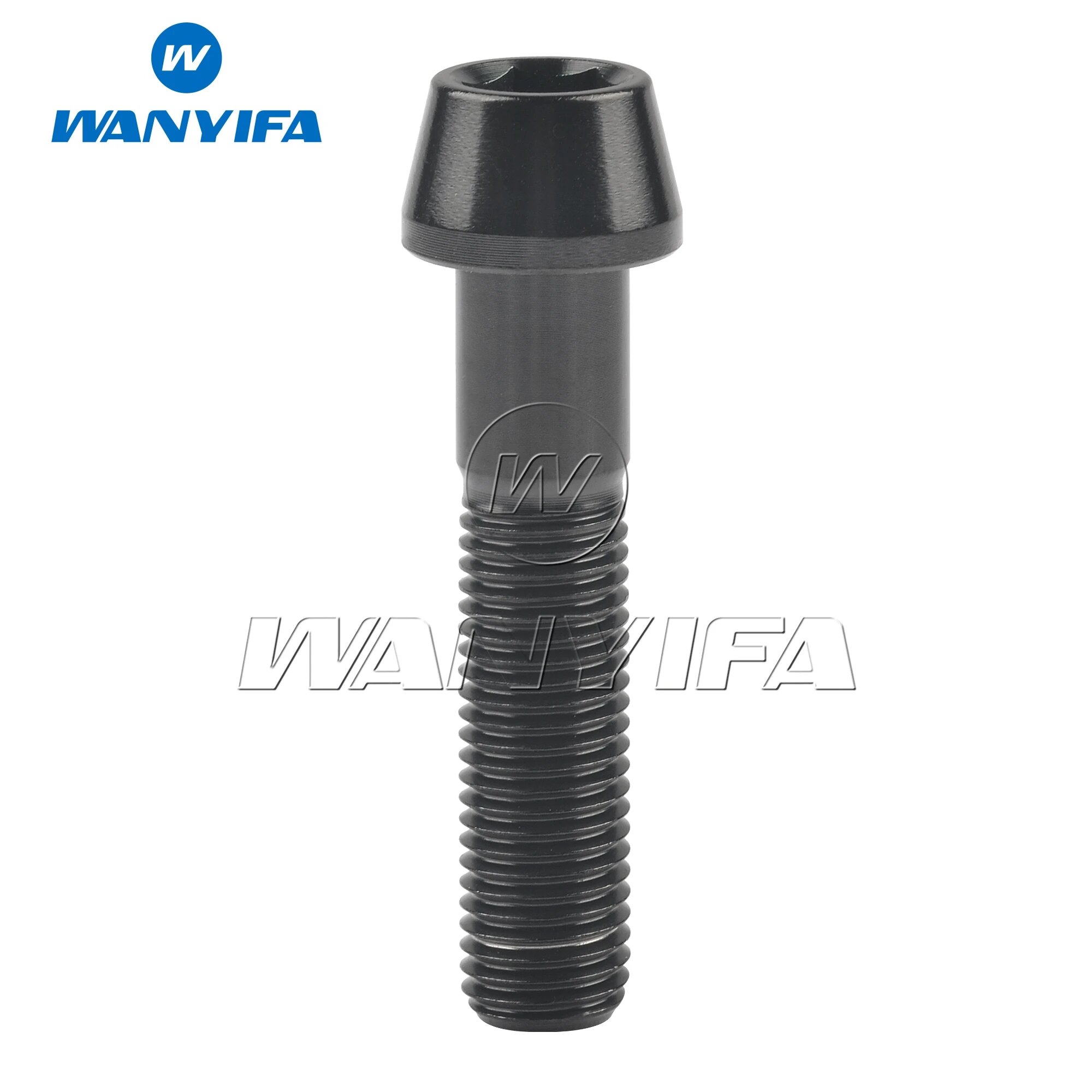 Титановые болты Wanyifa M10x20 25-50 мм черный, 50mm
