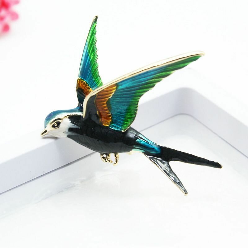 Брошь, эмаль