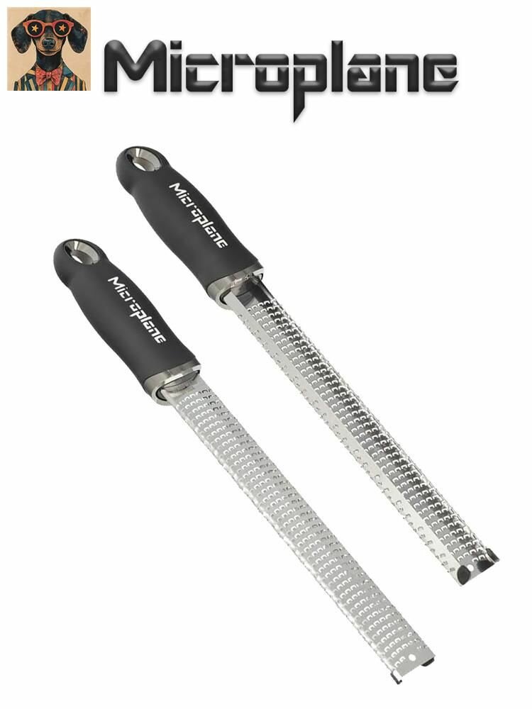 Microplane Судок для терки, Терка узкая для шоколада, сыра, цедры с ручкой,