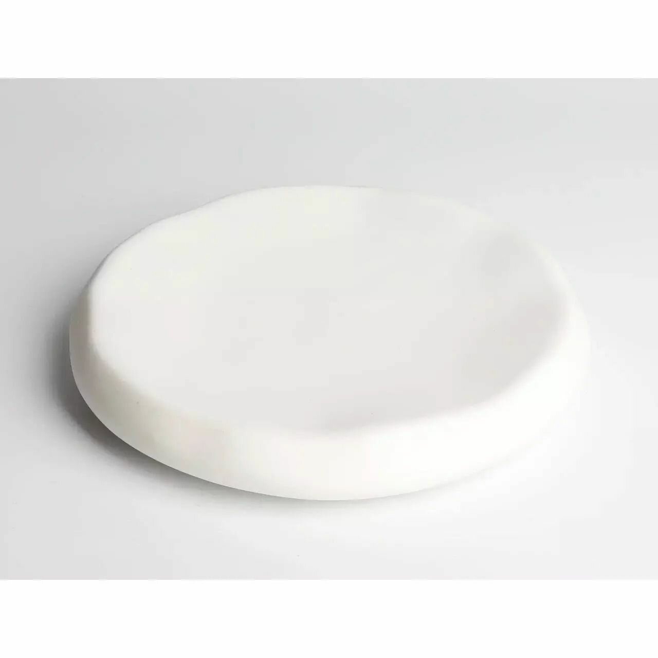 Блюдо для подачи круглое высокое Home Chef Texture, 22 см, белое