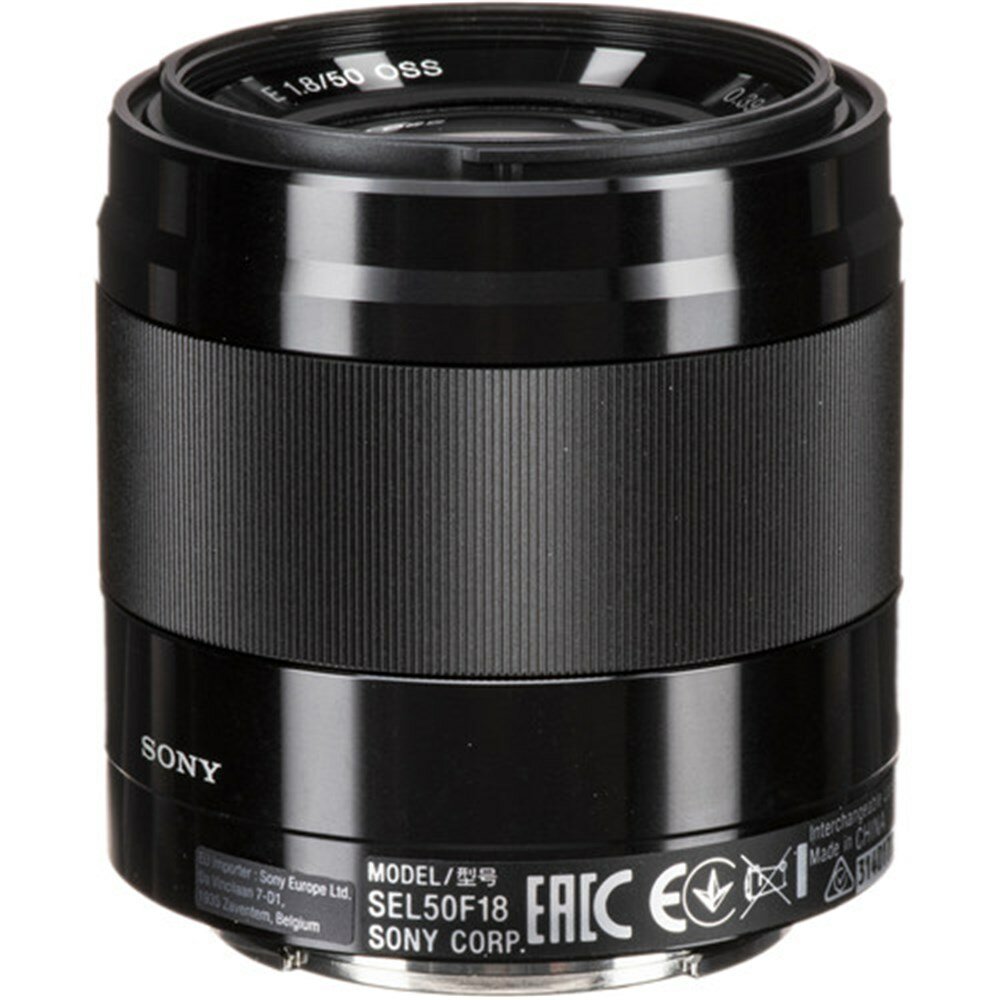 Объектив Sony SEL 50mm F1.8 OSS, телеобъектив, байонет Sony E