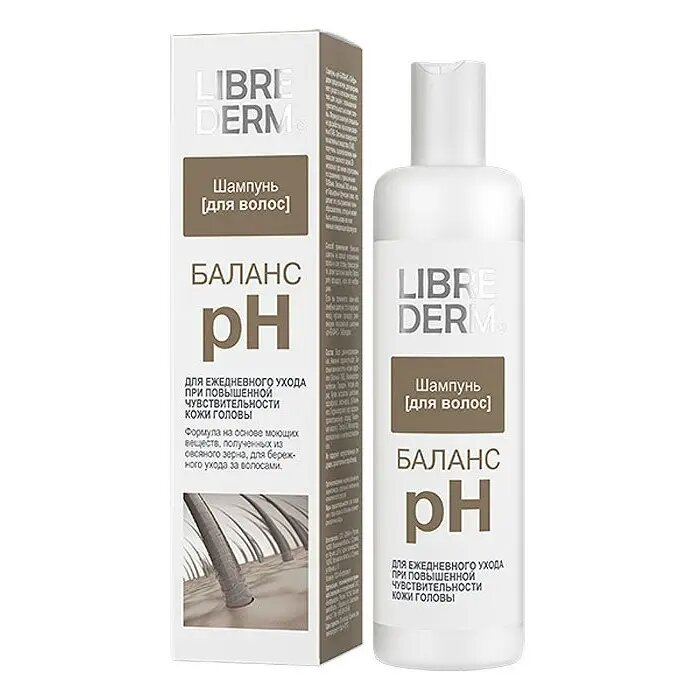 Либридерм (Librederm) шампунь ph-баланс 250 мл 1 шт