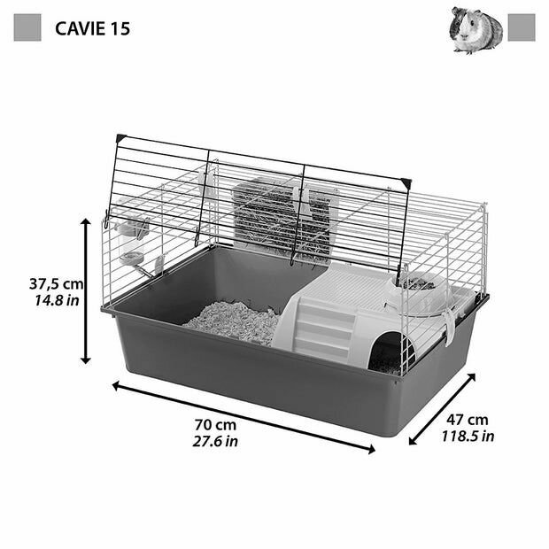Клетка CAVIE 15 для кроликов и морских свинок