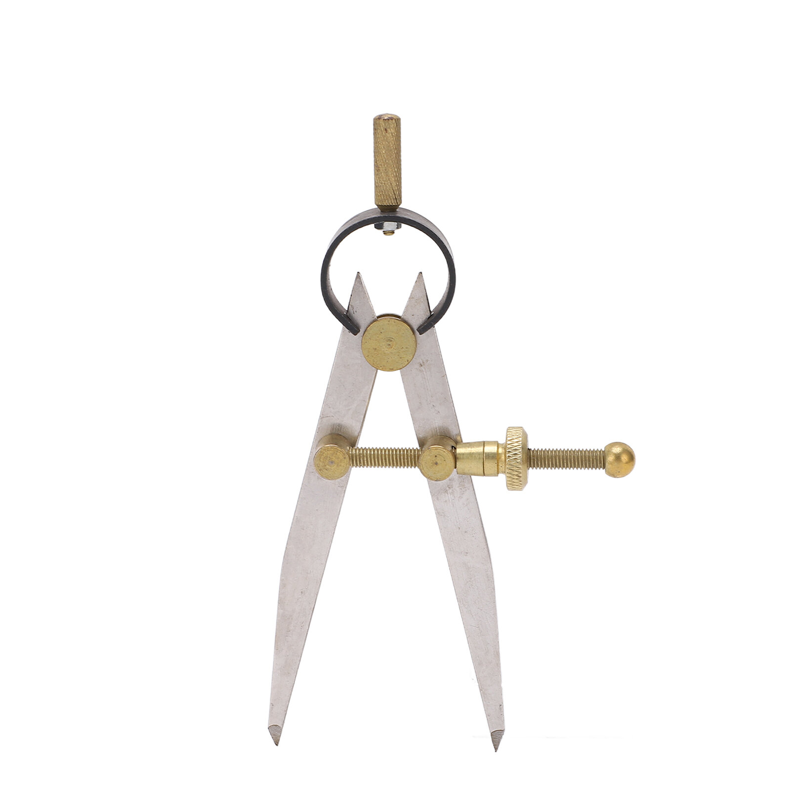 Разделитель Крыла Высокой Точности Устойчивый К Ржавчине Золотой Регулируемый Запирающийся Датчик для Поделок Из Кожи DIY 150 мм