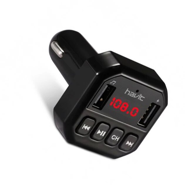 FM-трансмиттер HAVIT HV-FM808BT Bluetooth