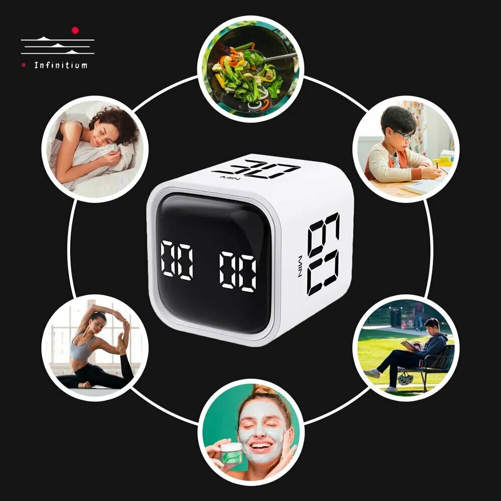 Таймер для техники помидоро (pomodoro) - управление временем