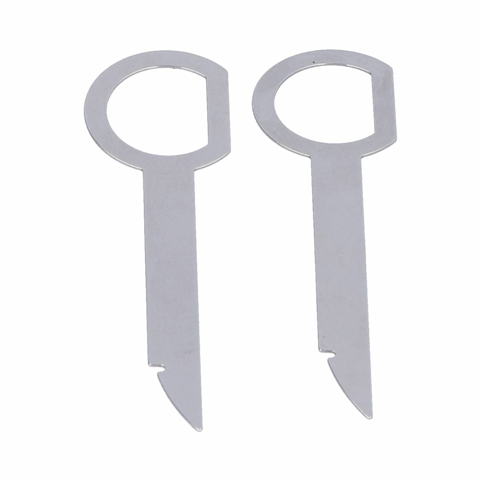 Универсальные металлические ключи для снятия и установки автомобильных магнитол