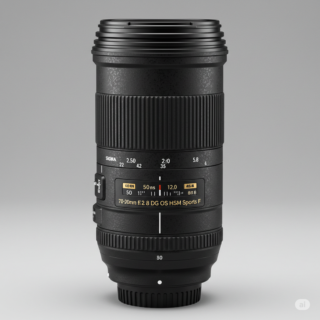 Объектив Sigma 70-200mm f/2.8 DG OS HSM Sports Nikon F, черный