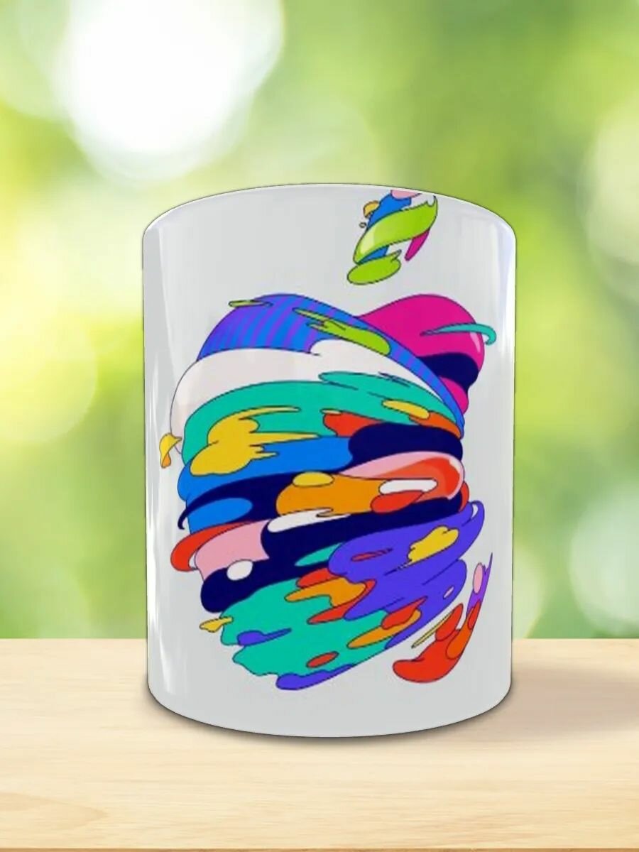 Кружка Apple логотип