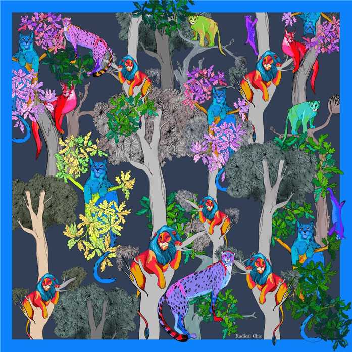 Платок Radical Chic для женщин